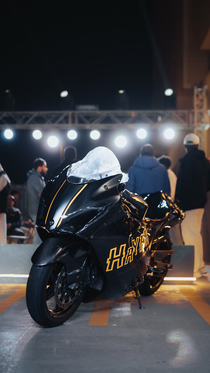MotorFix Hayabusa 2022+ Carbon Full Face with sides panels – Motorfix