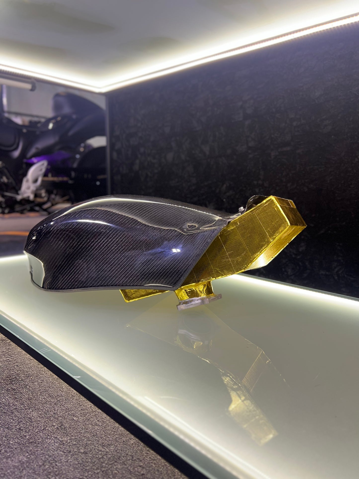 Kawasaki ZX10R/RR 2016+ Low Profile Carbon Fiber Fuel Tank – Motorfix