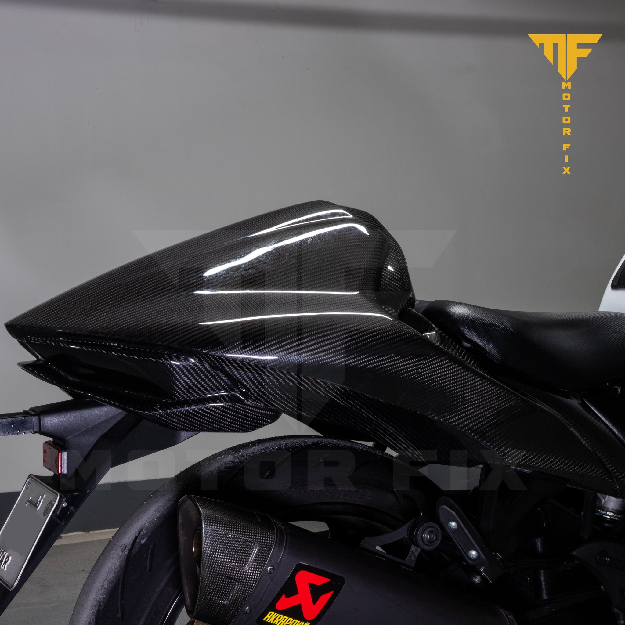 Hayabusa Carbon Fiber Rear Tail – Lightweight Performance – Motorfix